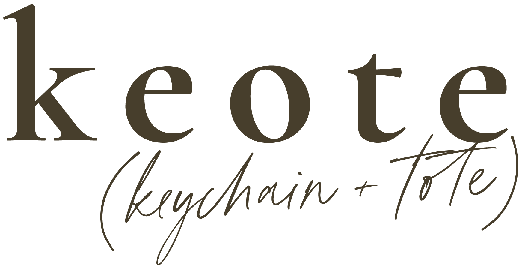 k e o t e - the patented keychain tote